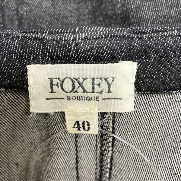 Yahoo!オークション - フォクシー FOXEY サイズ40 M - ネイビー レディ...