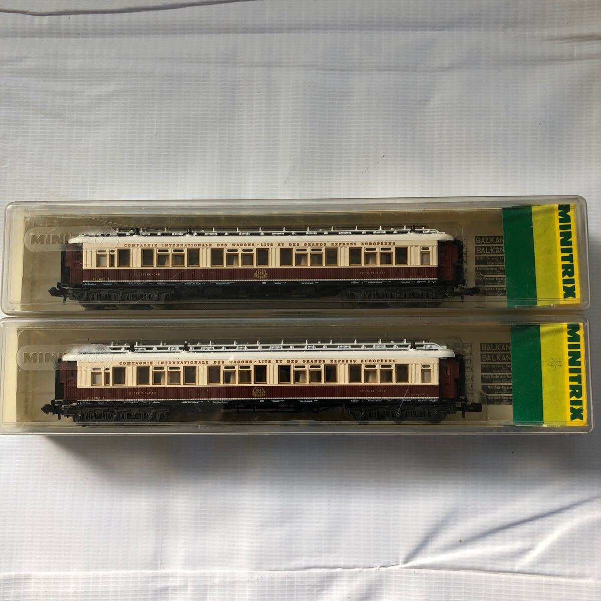 1044 MINITRIX Nゲージ 鉄道模型 オリエント急行 2両セット 客車 送:60(その他)｜売買されたオークション情報、yahooの商品情報をアーカイブ公開 - オークファン ...