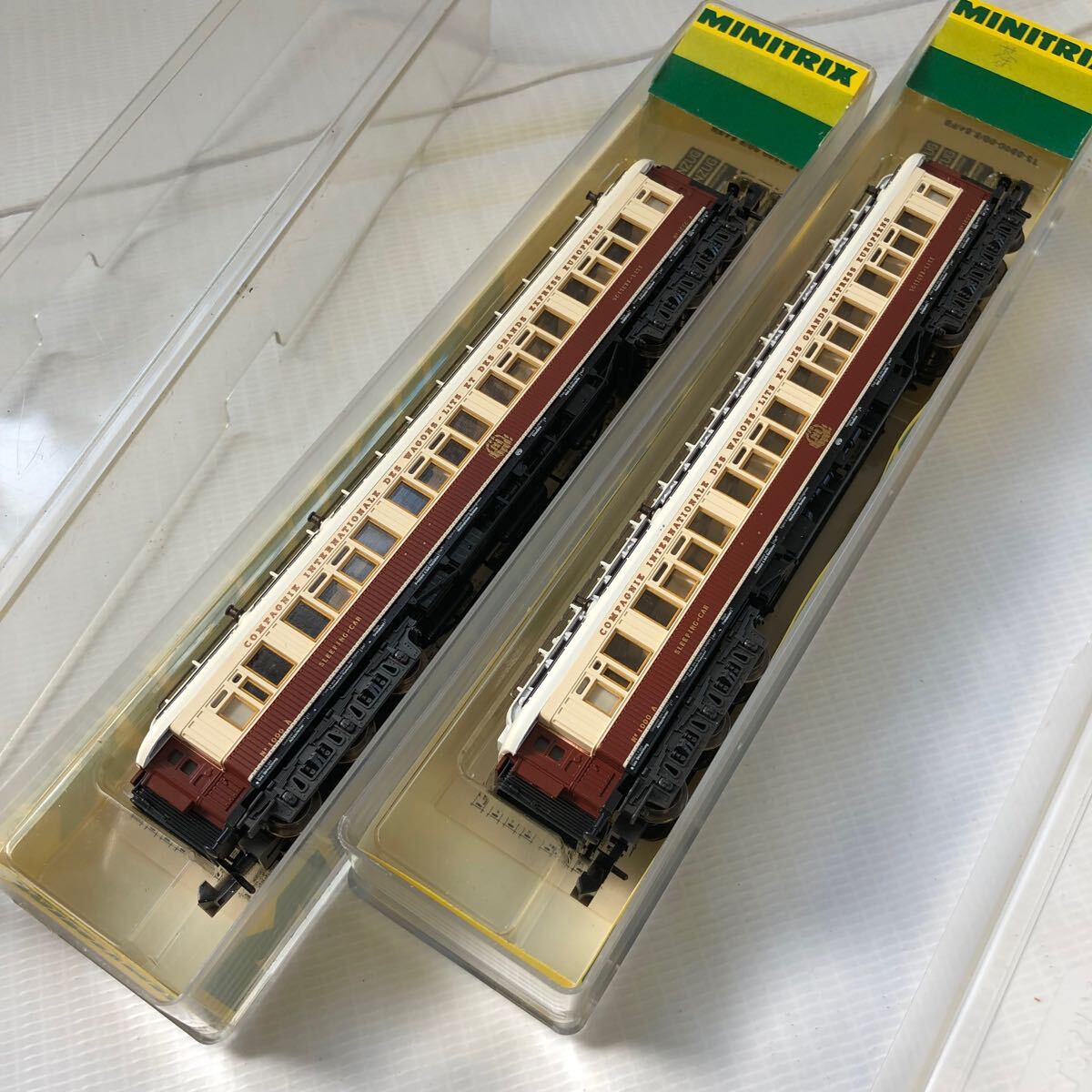 1044 MINITRIX Nゲージ 鉄道模型 オリエント急行 2両セット 客車 送:60(その他)｜売買されたオークション情報、yahooの商品情報をアーカイブ公開 - オークファン ...
