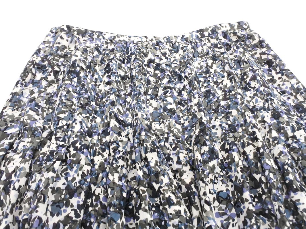 Yahoo!オークション - yoshie inaba ヨシエイナバ シルク100% 総柄 フ...