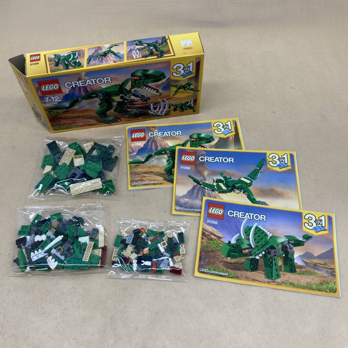 Yahoo!オークション - K755 開封品 LEGO 7-12 31058 ダイナソー『Migh...