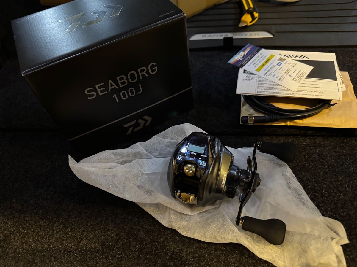 Yahoo!オークション - Daiwa SEABORG 100J 電動リール テンヤ シーボー...