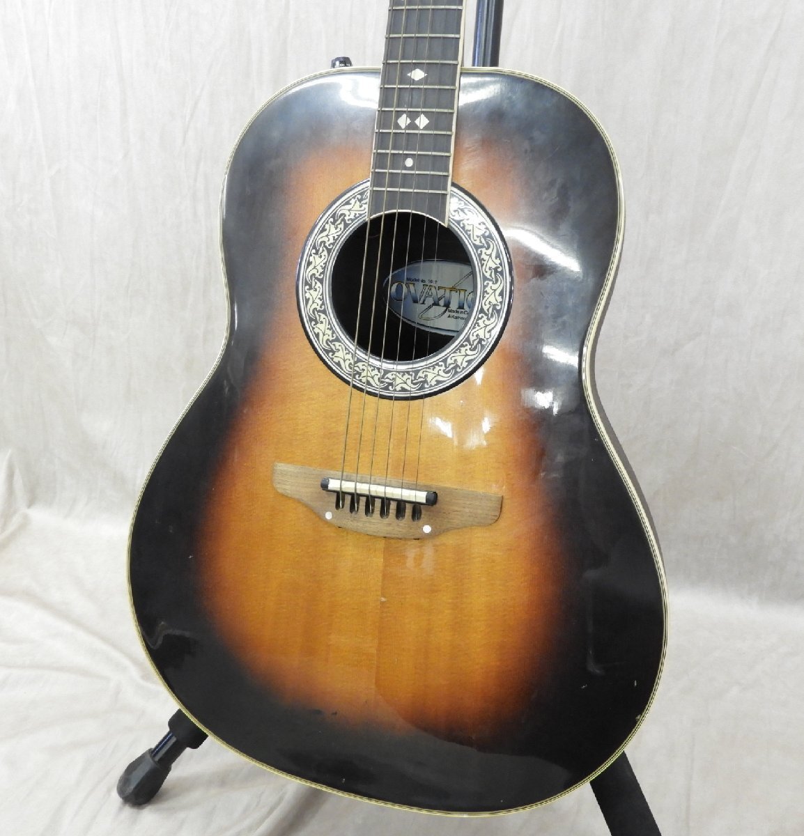 Yahoo!オークション - 【J】 Ovation No.1617 エレアコ アコースティ...