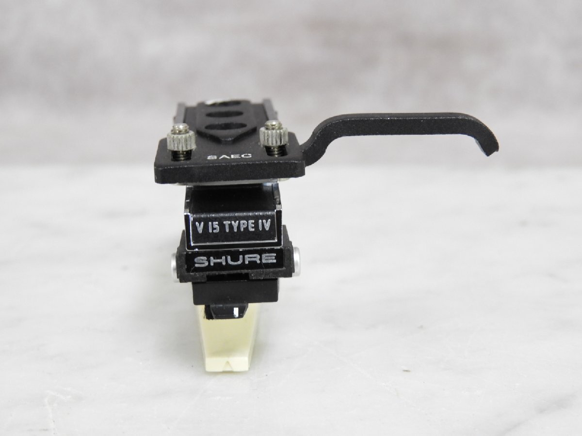 Yahoo!オークション - 【G】SHURE カートリッジ V15 Type IV SAECシェ...