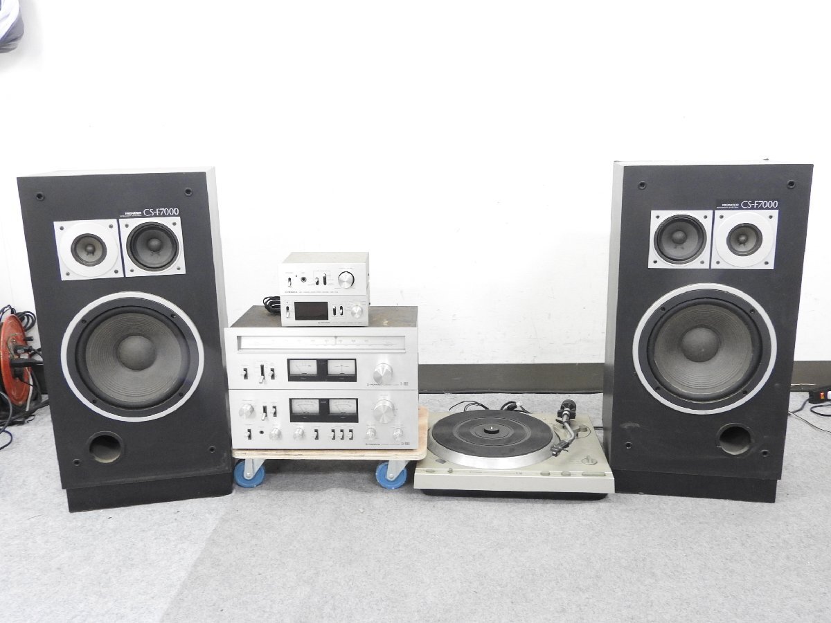 J Pioneer DT-400 MA-10A TX-7800II SA-7800II CS-F7000 PL-340 システムコンポ パイオニア 3006450(その他)｜売買された ...