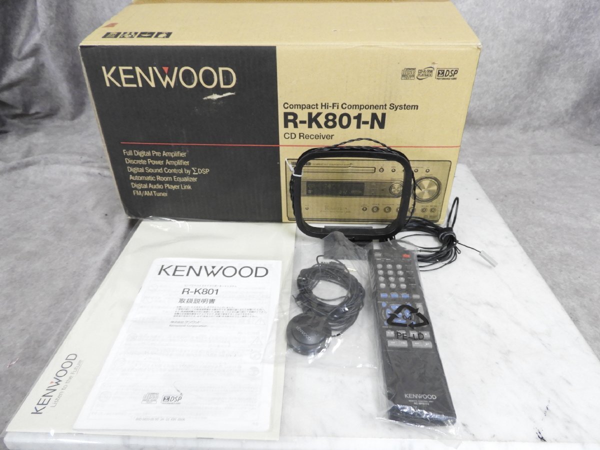 Yahoo!オークション - 【C】KENWOOD R-K801 CDレシーバー ケンウッド 2...