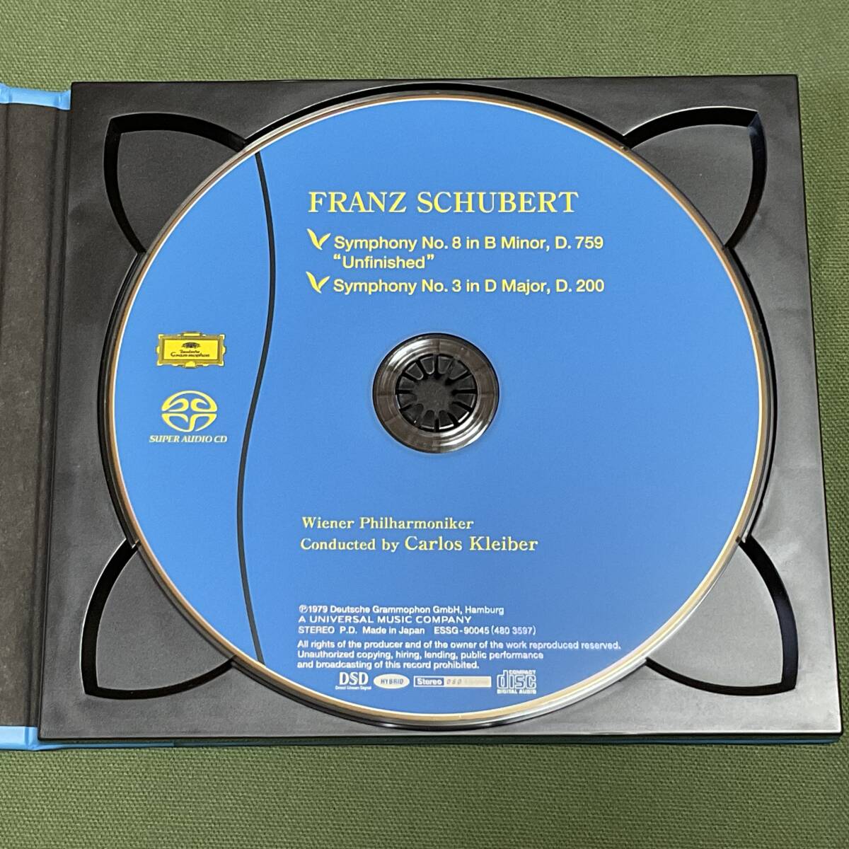 Yahoo!オークション - ESSG-90045 クライバー&VPO/シューベルト 交響...