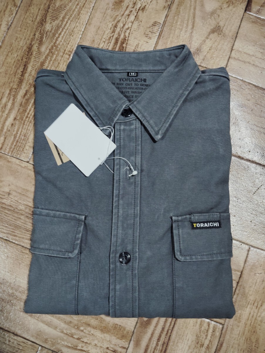 Yahoo!オークション - セール 寅壱(4441.77 スミグレー)アーミーシャツ...