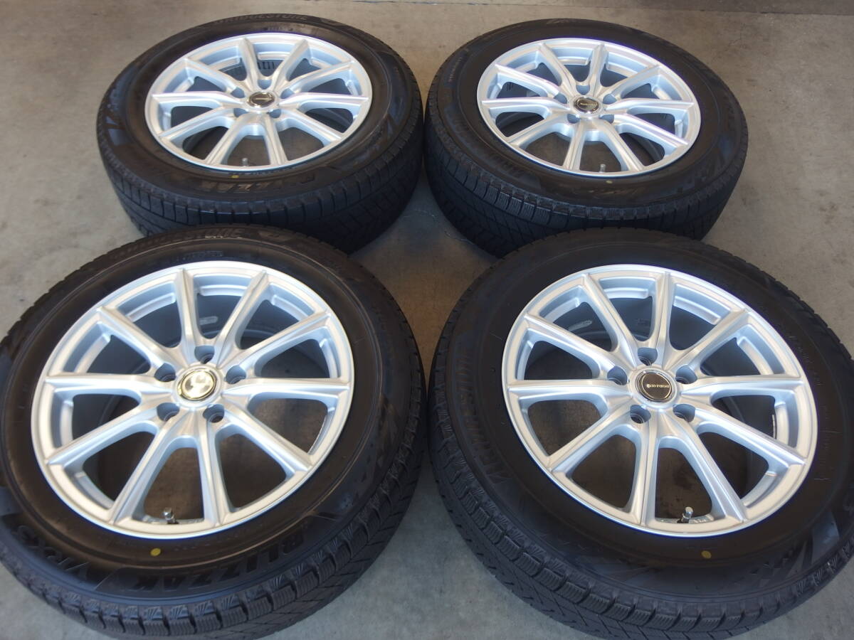 Yahoo!オークション - BRIDGESTONE BLIZZAK VRX3 215/60R17 + BRIDGEST...