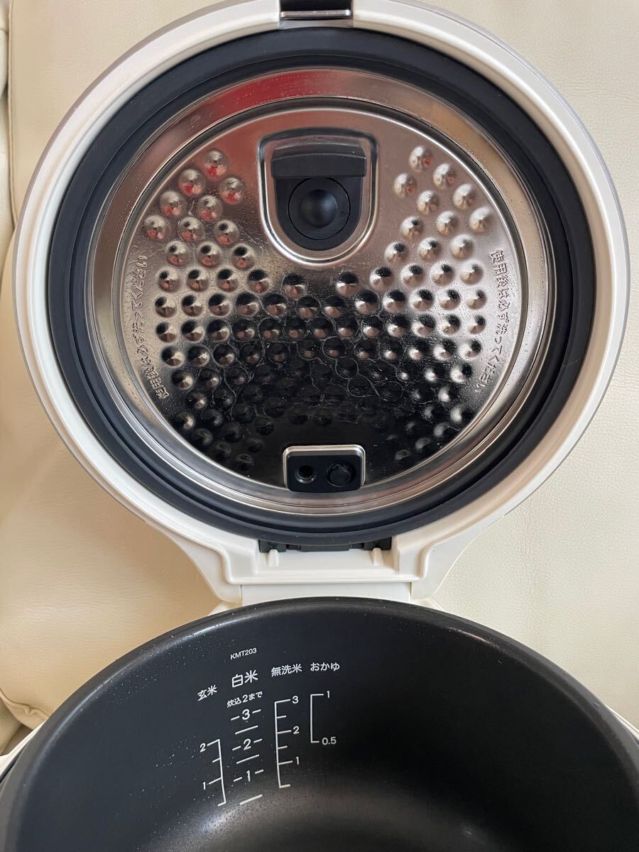 Yahoo!オークション - バルミューダ 電気炊飯器 BALMUDA The Gohan K03...