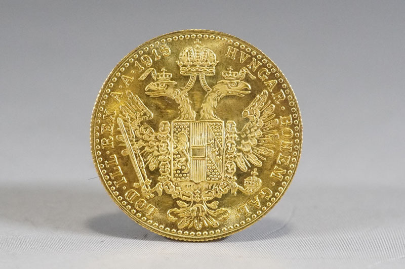 Yahoo!オークション - 1円~【a114】オーストラリア 金貨 ダカット Φ 2...