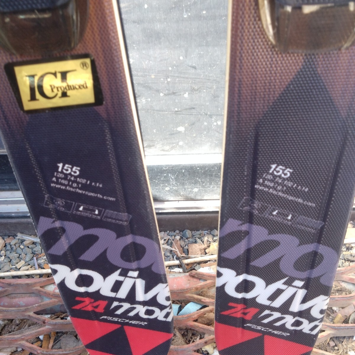 Yahoo!オークション - スキー板 fischer motive 155cm