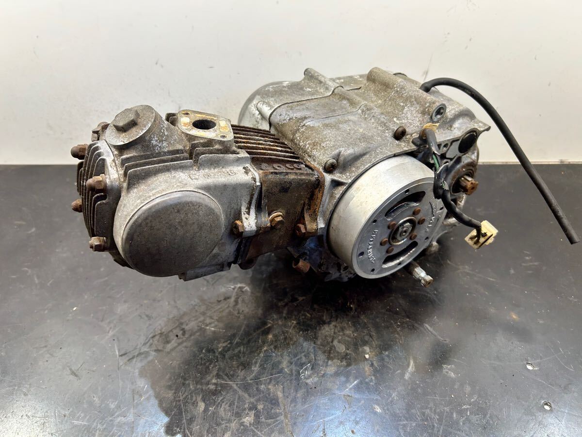 Yahoo!オークション - Z50J 6V 4Lモンキー Z50JE エンジン キックok OH...