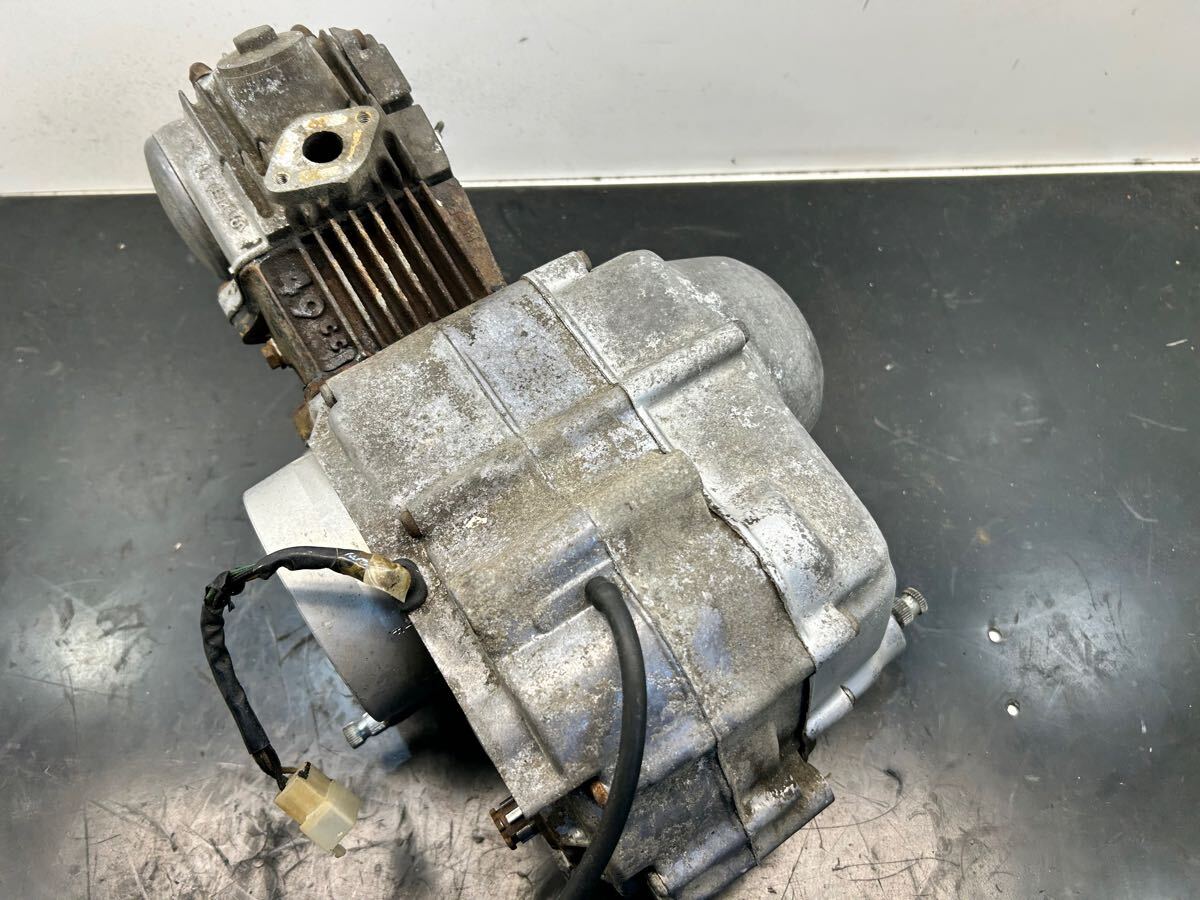 Yahoo!オークション - Z50J 6V 4Lモンキー Z50JE エンジン キックok OH...