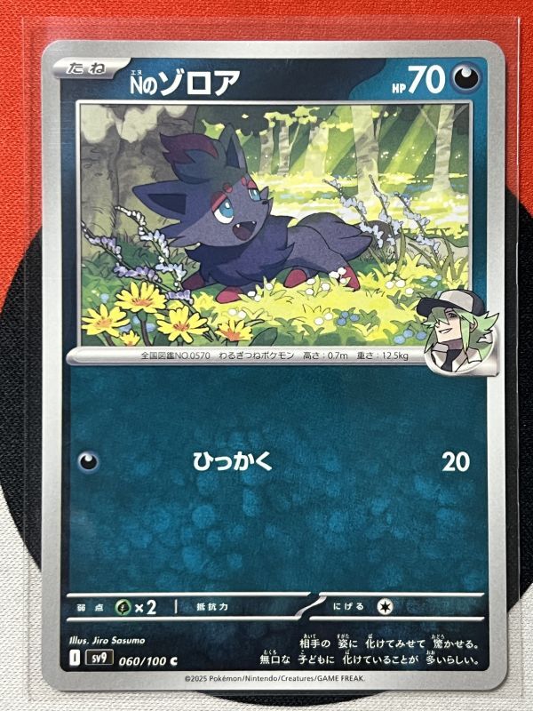 Yahoo!オークション - 【送料85円～】 Nのゾロア C sv9 バトルパートナ...