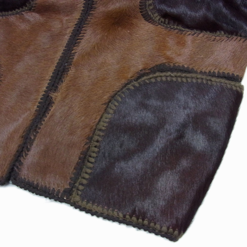 美品 VINTAGE○MOGAR イタリア製 ハラコ レザー コート 美品 VINTAGE○MOGAR イタリア製 ハラコ レザー コート