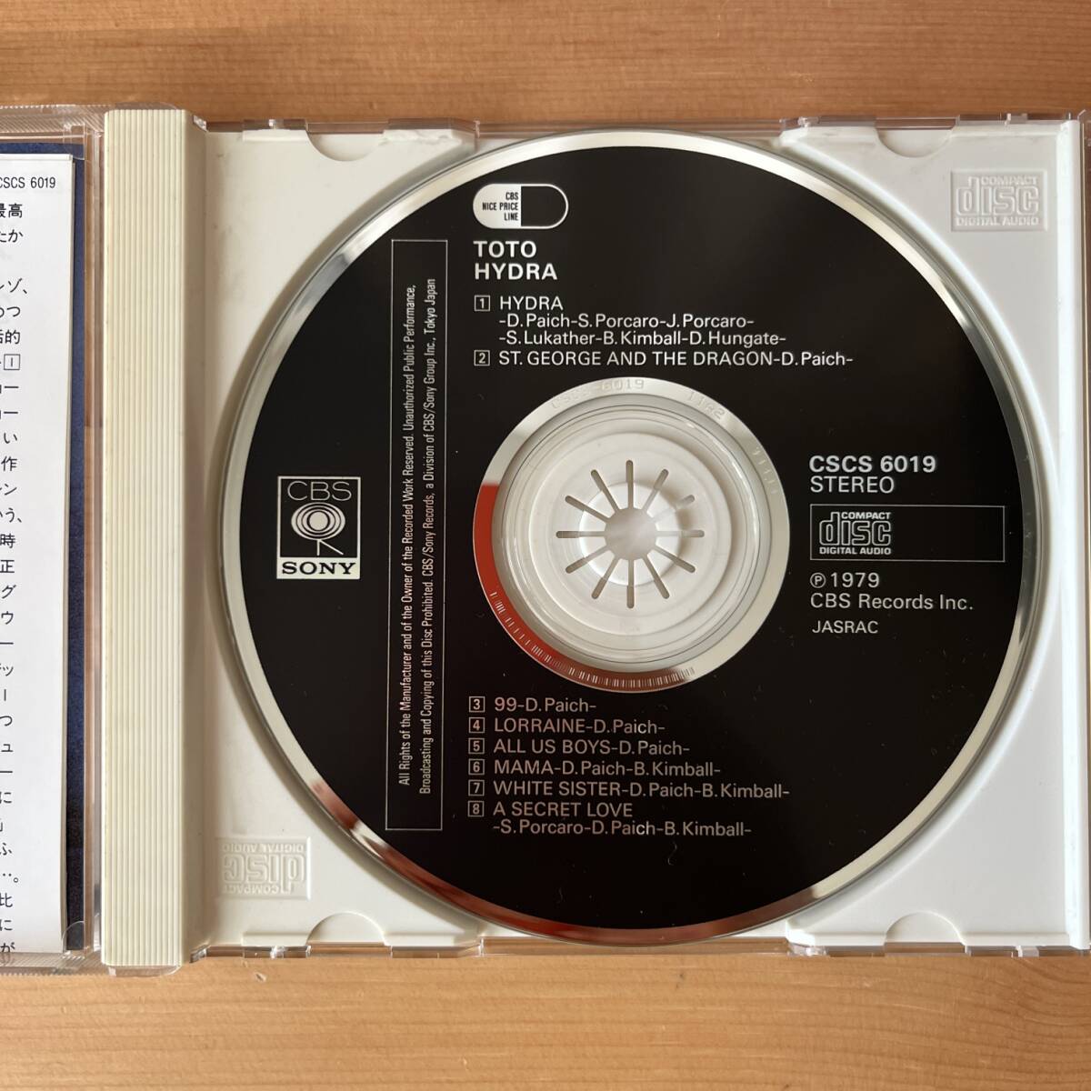 Yahoo!オークション - 国内盤 CD Toto Hydra CSCS 6019 ハイドラ