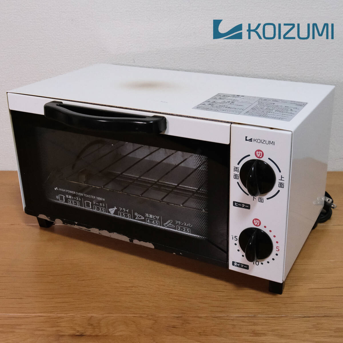 Yahoo!オークション - KOIZUMI オーブントースター KOS-1012 2016年製