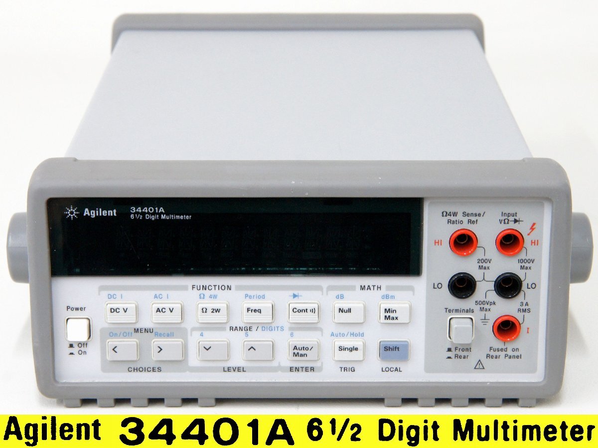 Yahoo!オークション - RK54124 Agilent/アジレント 34401A 6 1/2 Digit...