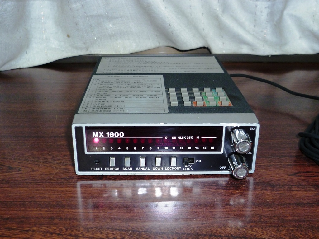 Yahoo!オークション - JR列車無線受信機 MX1600