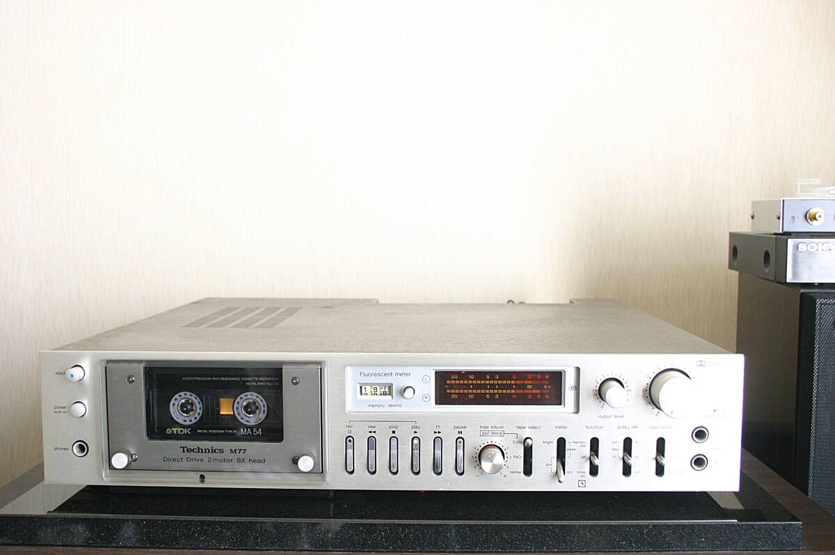 Yahoo!オークション - 良音 Technics M77 整備済品