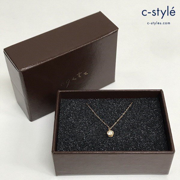 Yahoo!オークション - U699a [人気] agate アガット K18 ダイヤモンド...