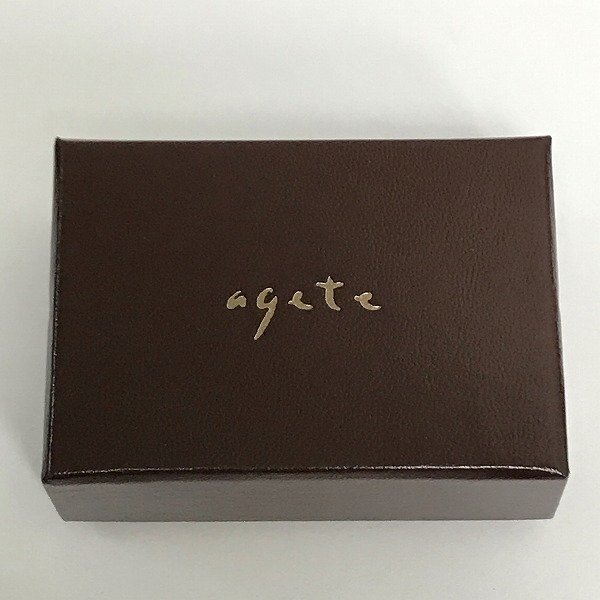 Yahoo!オークション - U699a [人気] agate アガット K18 ダイヤモンド...