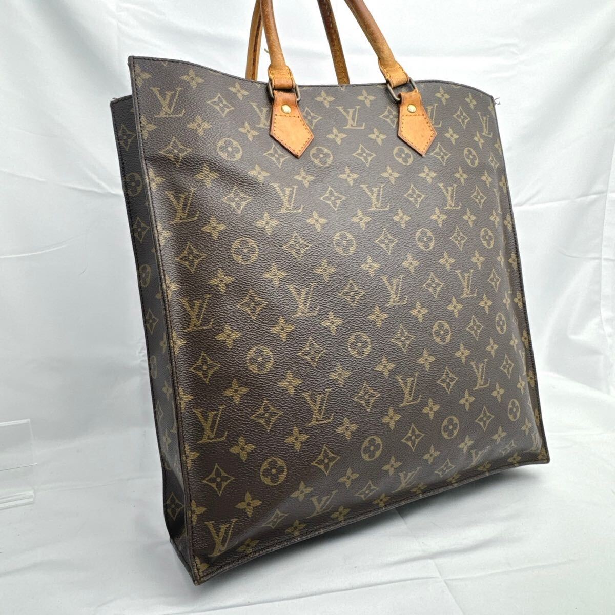Yahoo!オークション - u58 LOUIS VUITTON ルイヴィトン サックプラ 大...