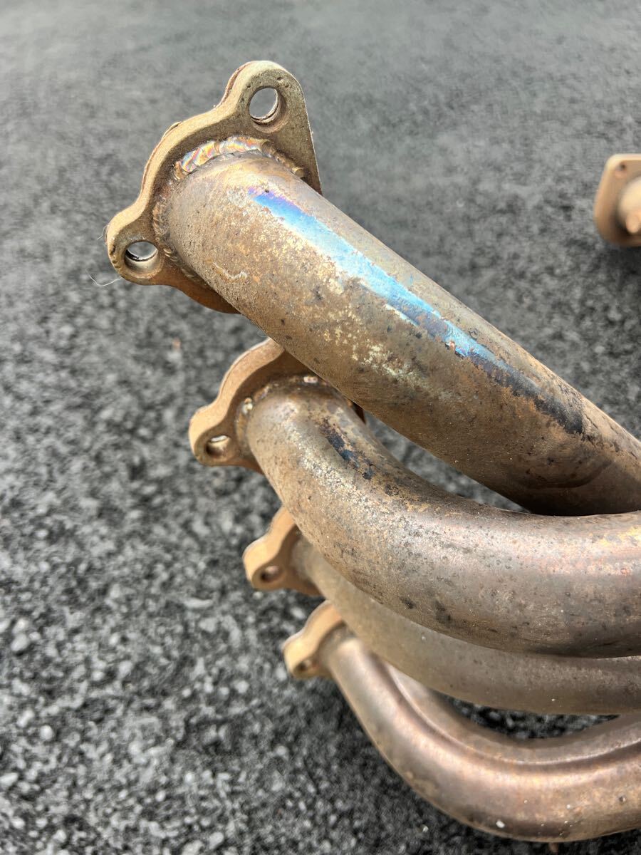 Yahoo!オークション - マフラー エキマニ エキパイ 社外 D15B EK EF EG...