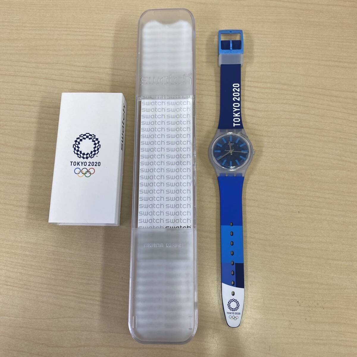 Yahoo!オークション - 【T1221】 スウォッチ 東京オリンピック 腕時計 ...