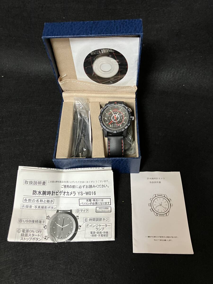 Yahoo!オークション - 防水腕時計ビデオカメラ YS-W016