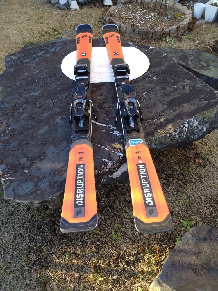Yahoo!オークション - K2 DISRUPTION 78C(デスラプション）156cm ...