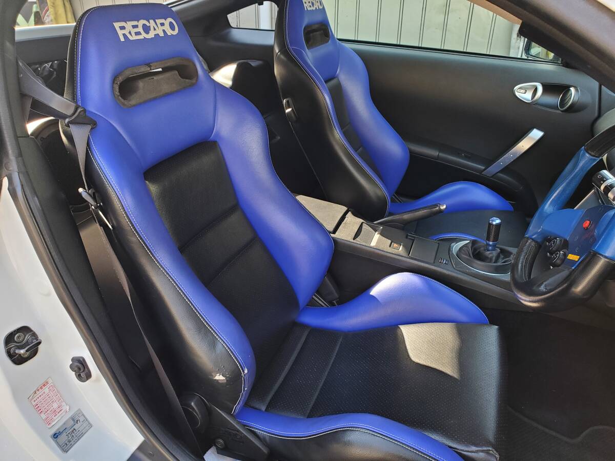 Yahoo!オークション - Z33 6速マニュアル 走行58 800K レカロ タナベ車...