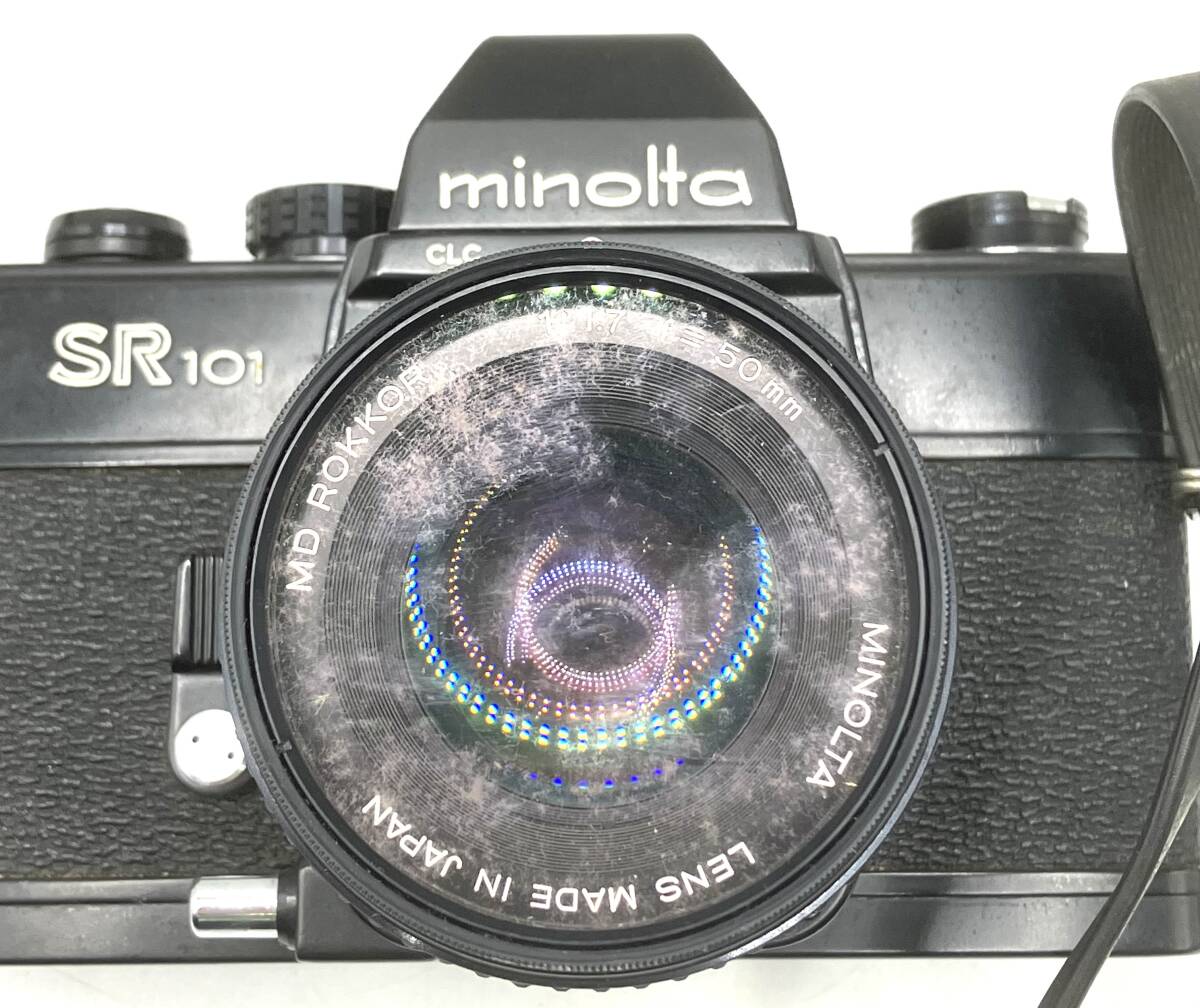 Yahoo!オークション - 【11852】MINOLTA ミノルタ SR101 MD ROKKOR 1 1...