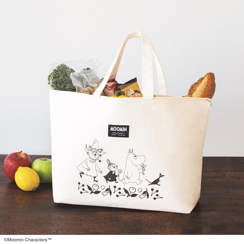 Yahoo!オークション - 雑誌付録【C337】ムーミン トート 大容量 キャン...