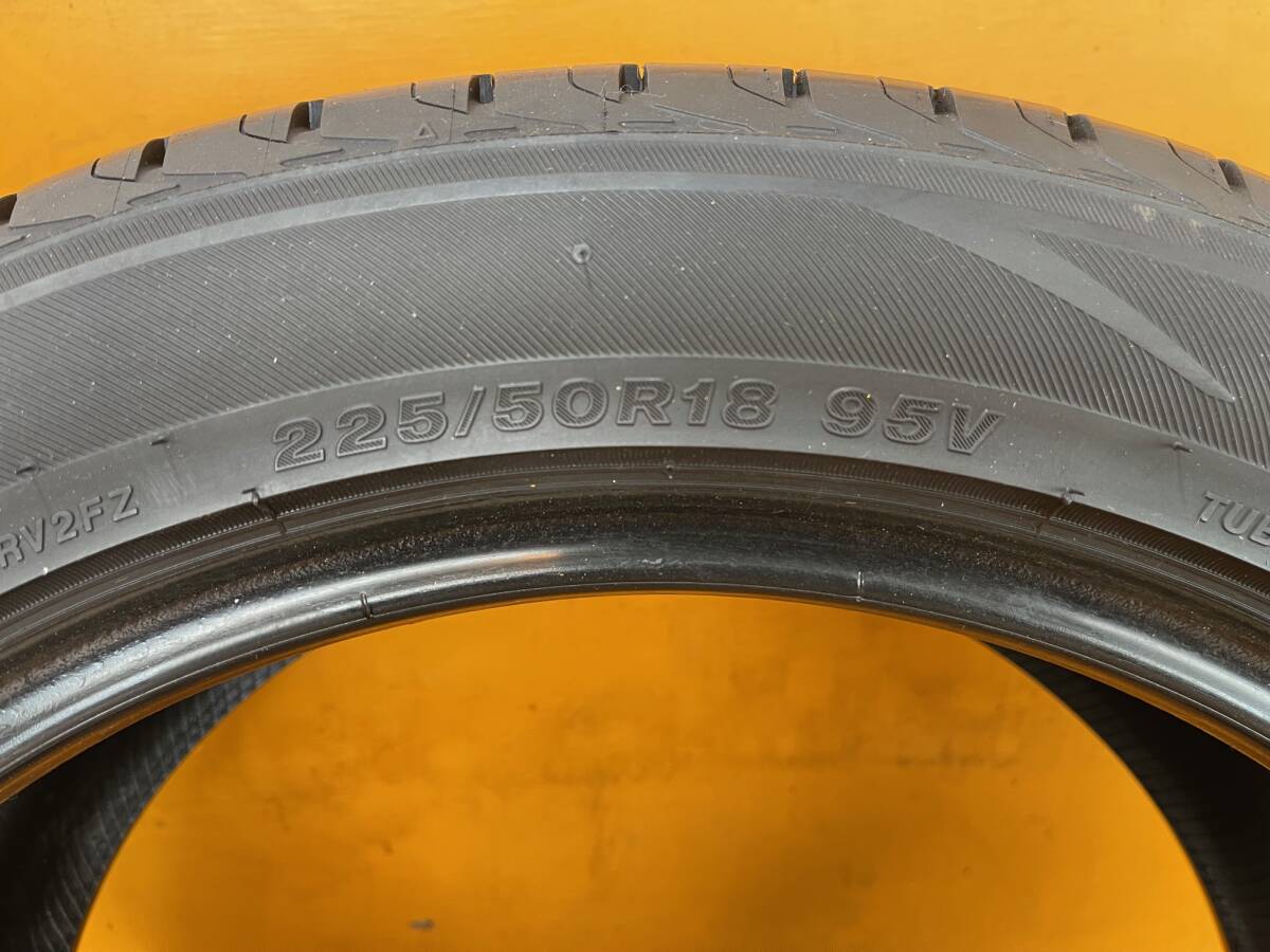 Yahoo!オークション - 【R572】9.0分山 ブリヂストンREGNO 225/50R18 4...