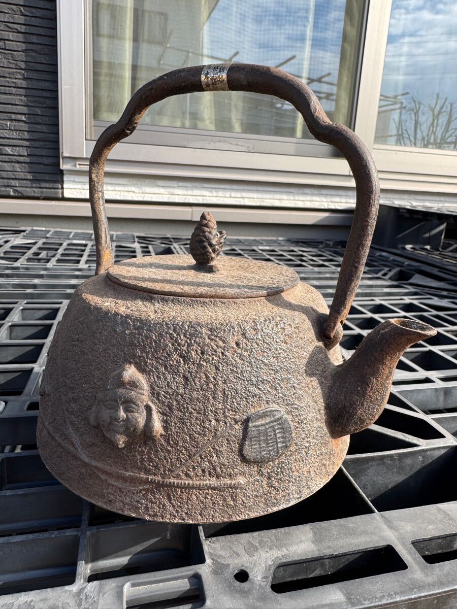 Yahoo!オークション - 南部鉄器 鉄瓶 約2kg