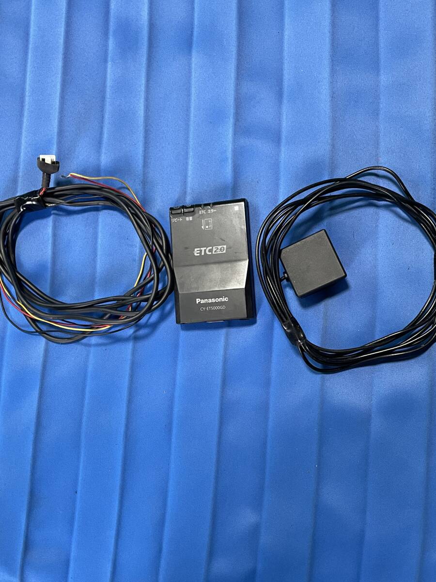 パナソニック ETC2.0 2.0 ETC 車載器 Panasonic CY-ET5000GD アンテナ分離型 み 19679(パナソニック)｜売買されたオークション情報、yahooの商品情報 ...