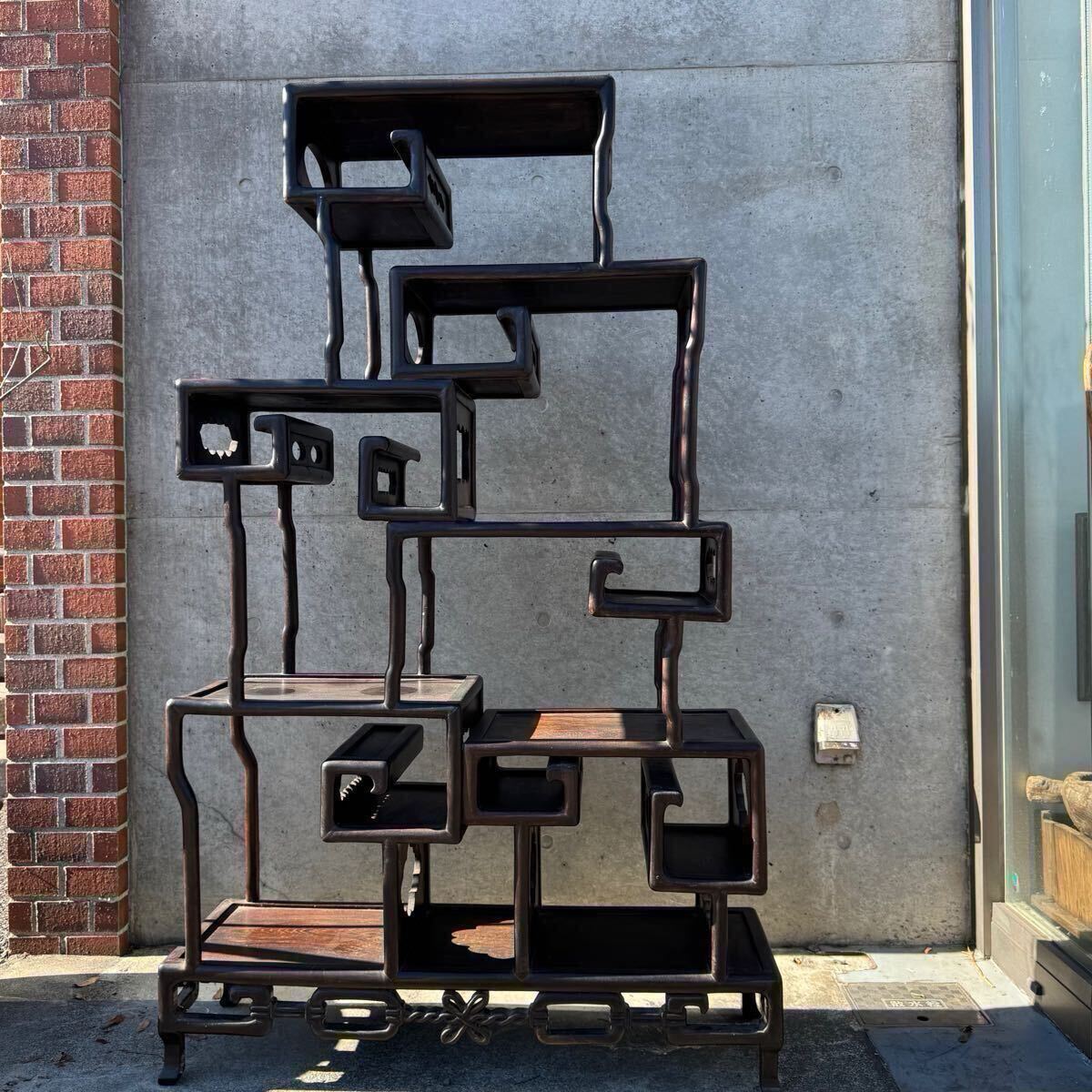 中国 珍品棚 飾り棚 唐物 紫檀 2501-36(飾り棚)｜売買されたオークション情報、yahooの商品情報をアーカイブ公開 - オークファン（aucfan.com）