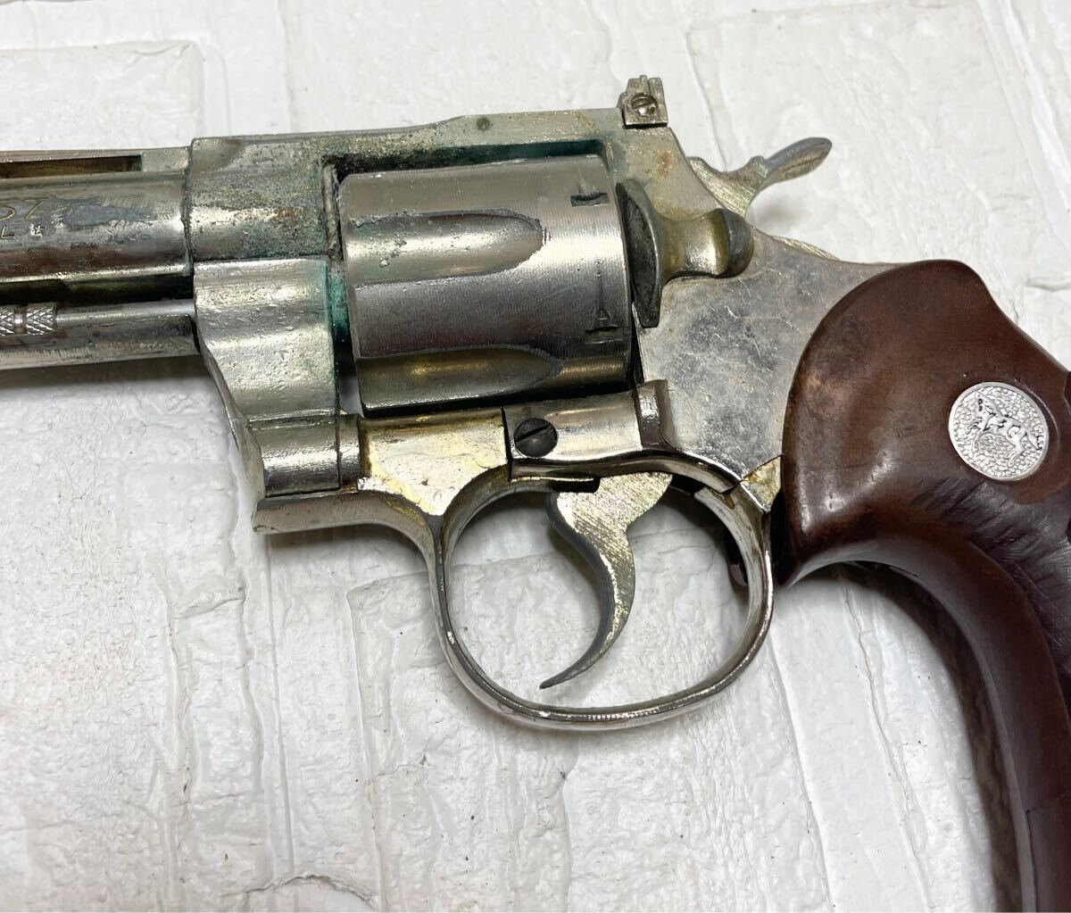 Yahoo!オークション - 希少 モデルガン SMG MGC PYTHON 357 CAL-357 MA...