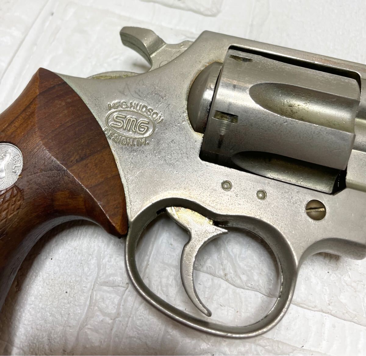 Yahoo!オークション - 希少 HUDSON ハドソン COLT LAWMAN MK3 357マグ...