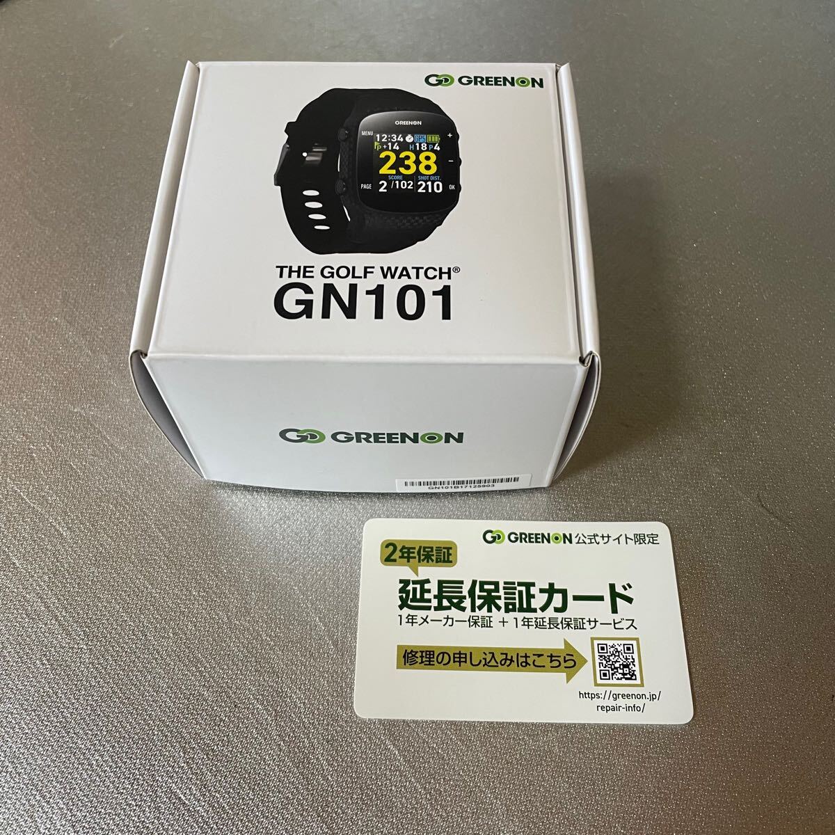 グリーンオン ゴルフウォッチ THE GOLF WATCH GN101 本体 シンプルを極めたゴルフウォッチ 2年保証 保護シート付(GPSナビ)｜売買されたオークション情報、yahooの商品 ...