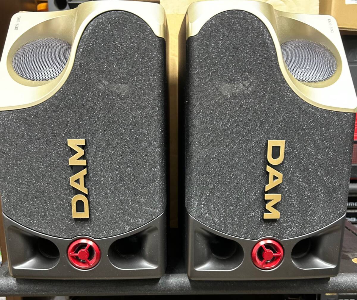 第一興商ダム通信カラオケDAMスピーカーDDS-65G 2本セット(カラオケ機器)｜売買されたオークション情報、yahooの商品情報をアーカイブ公開 - オークファン（aucfan.com）