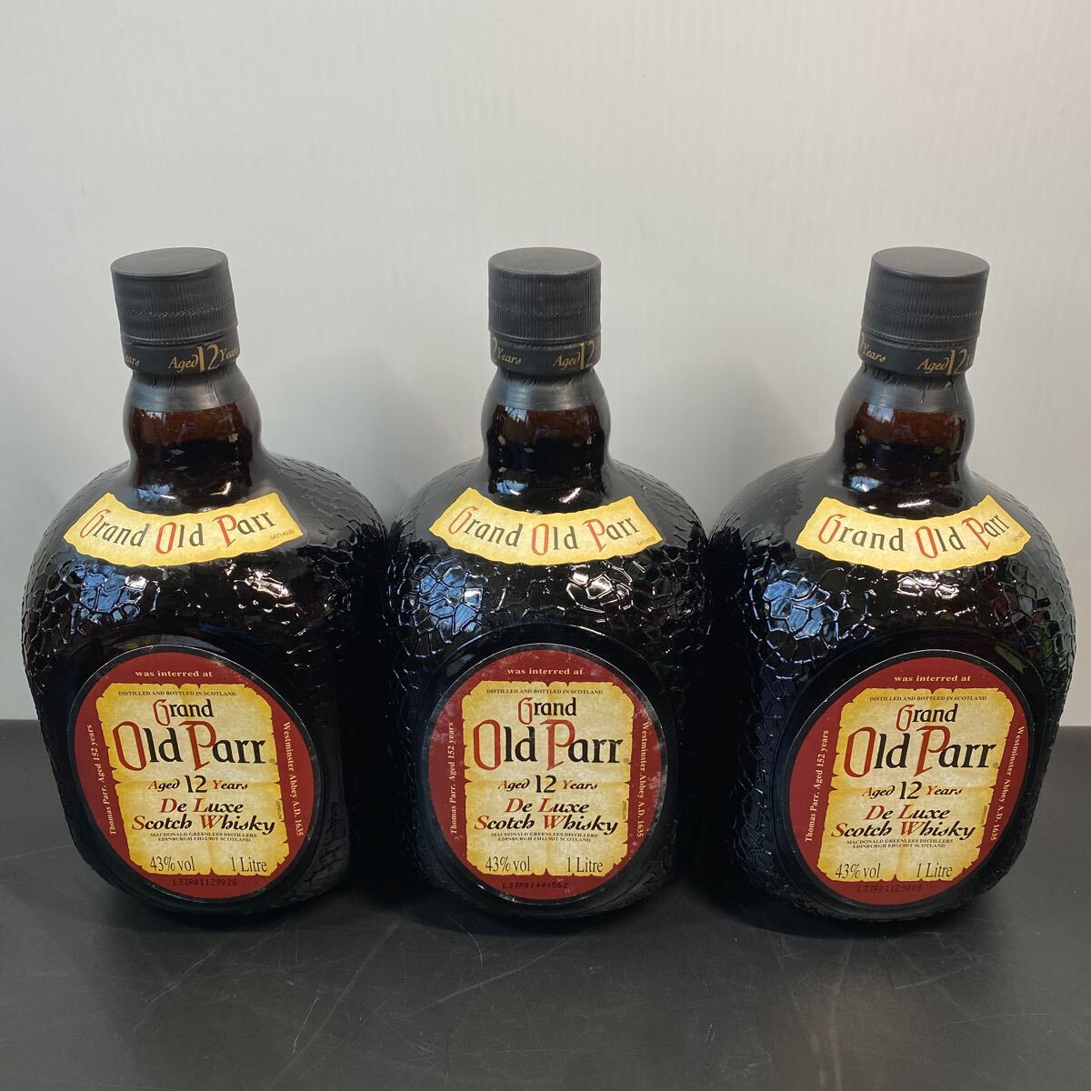 Yahoo!オークション - 古酒 未開栓 Grand Old Parr グランド オールド...