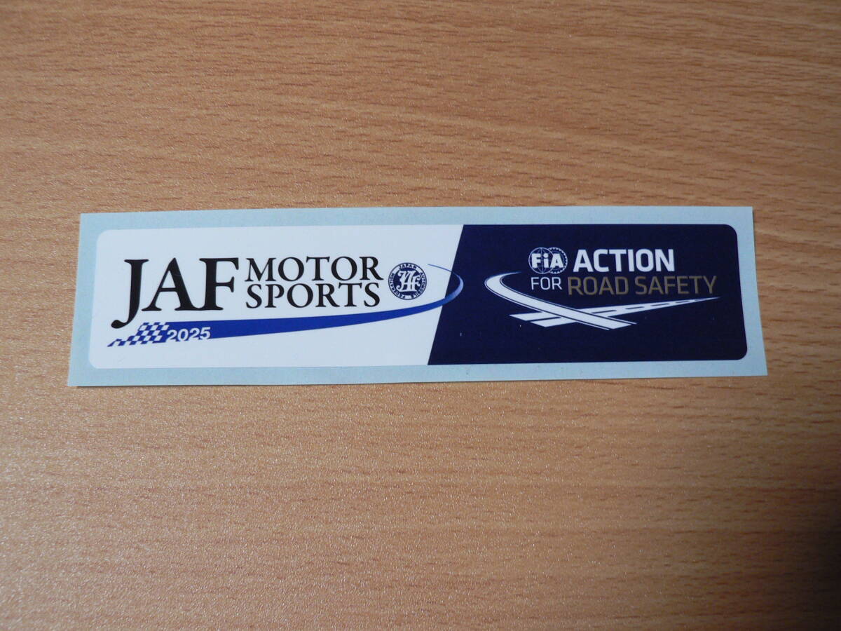 Yahoo!オークション - 2025 JAF モータースポーツステッカー の未使用...