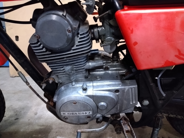 Yahoo!オークション - 【レストア・部品取り】Kawasaki KL250（KL250A...