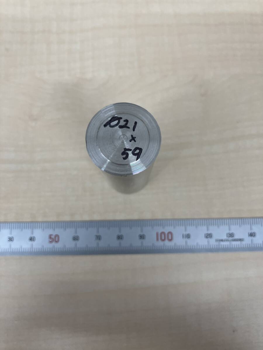 Yahoo!オークション - ステンレス丸棒 SUS303 Φ21×59mm ② 外径素材...