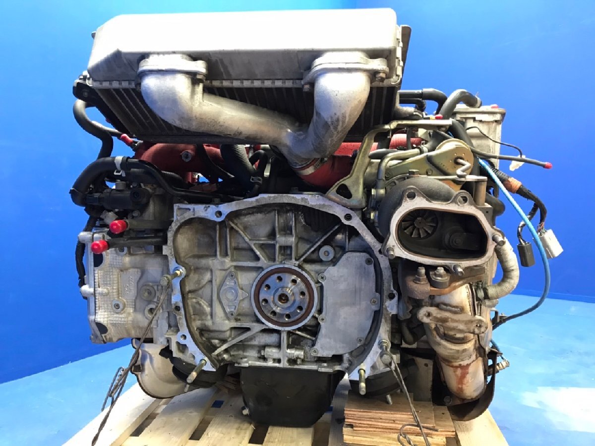 Yahoo!オークション - スバル SG9 フォレスター 純正 6MT EJ255 エンジ...