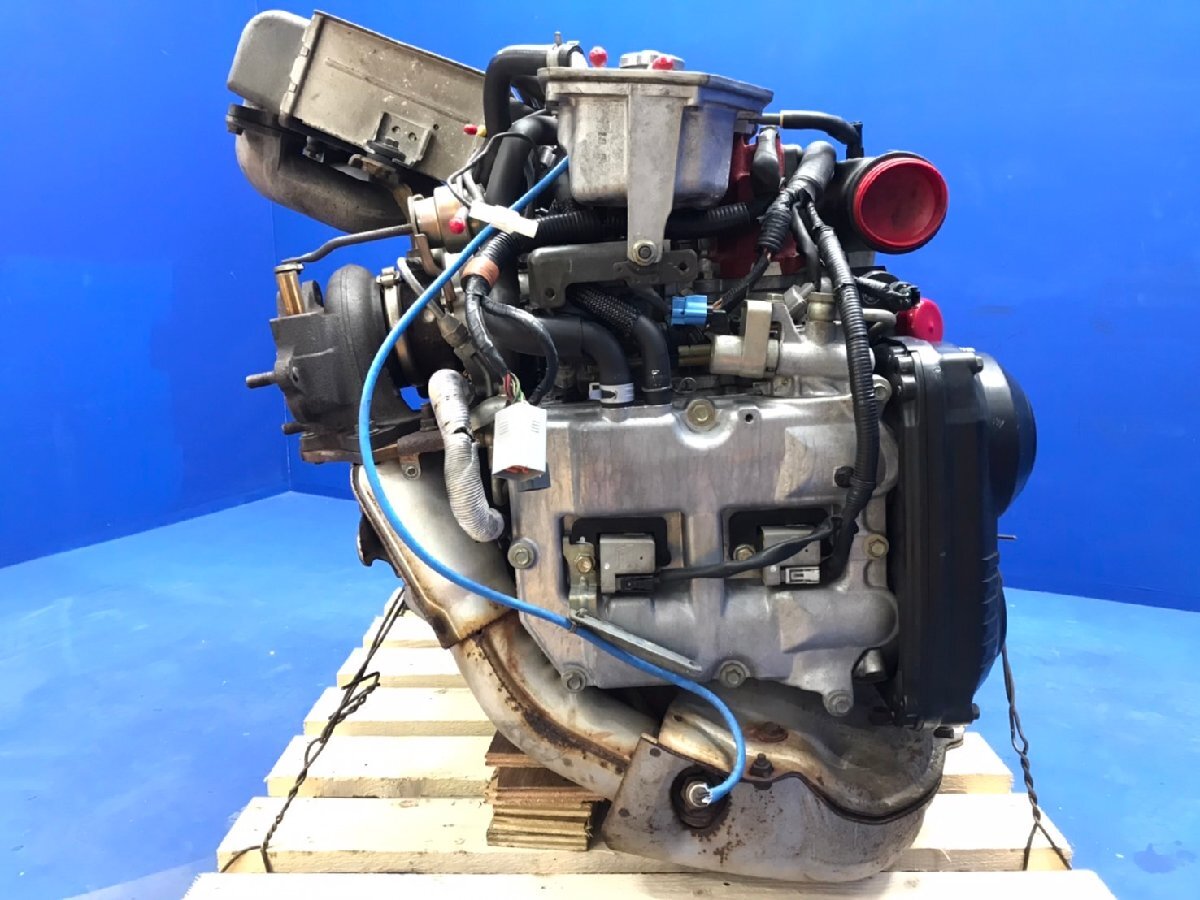 Yahoo!オークション - スバル SG9 フォレスター 純正 6MT EJ255 エンジ...