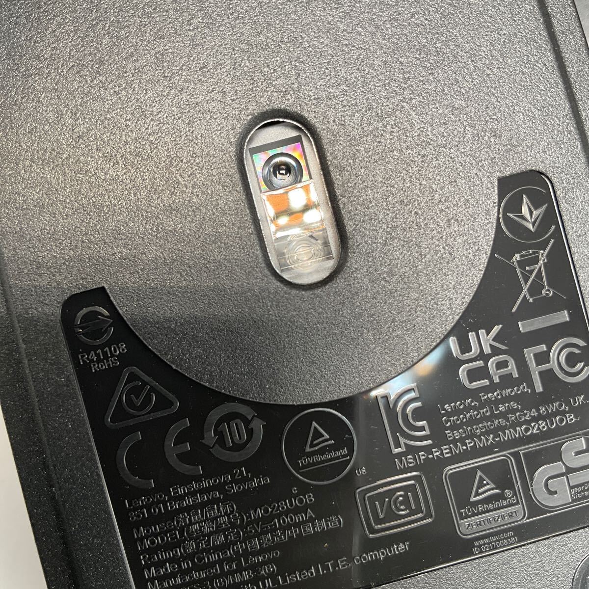 Yahoo!オークション - (D477) 未使用品- Lenovo MO28UOB 3ボタン 有線...